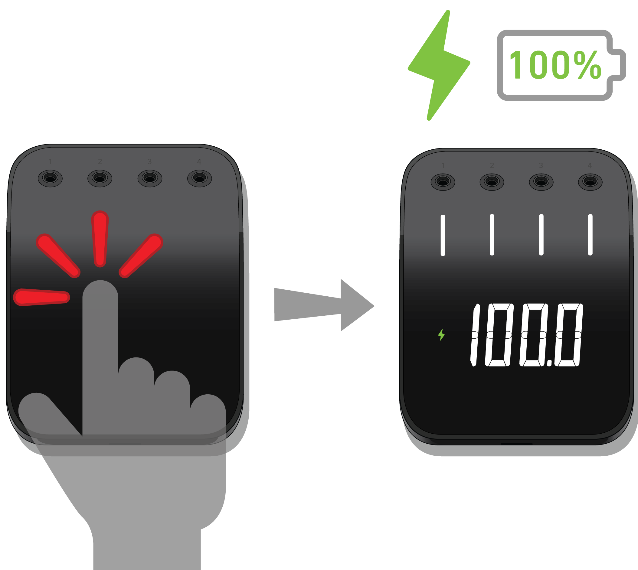 Chargement et autonomie de la batterie du Weber Connect Smart Grilling ...